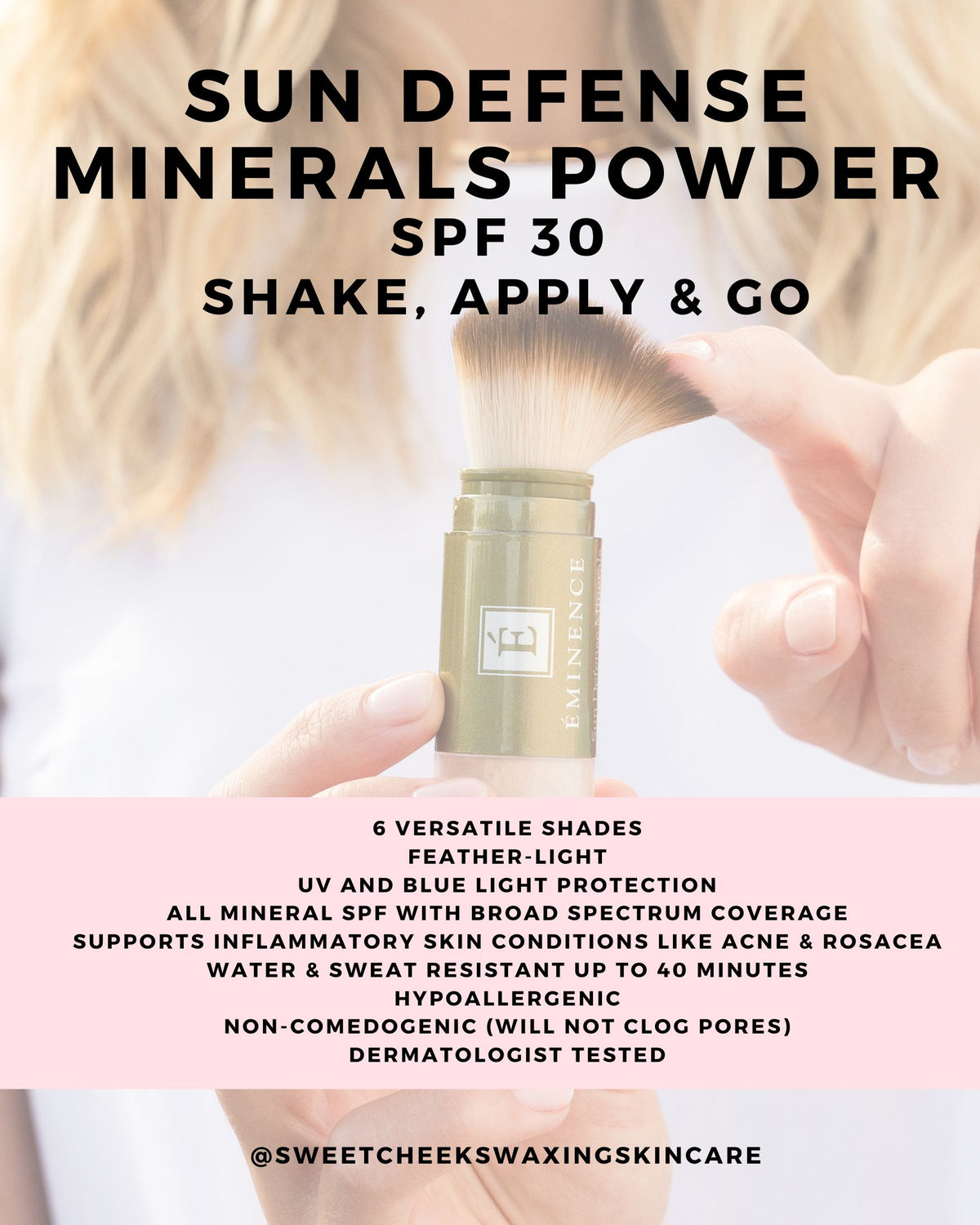 Sun Defense Minerals | Sweet Cheeks Waxing and Skincare